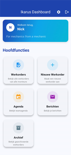 Ikarus Workshop Manager - Garage Management Software